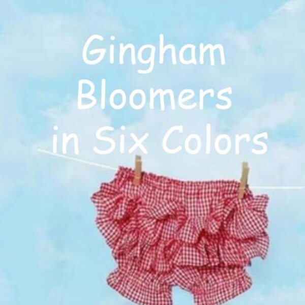 Baby Ruffle Bloomers - Etsy