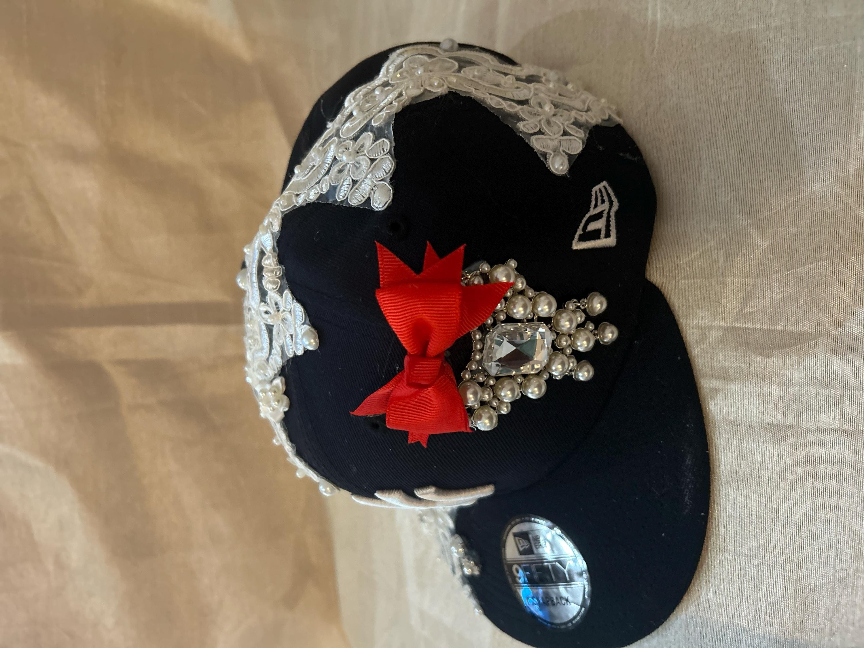 Embellished NY Yankees (or Team of Choice) Snapback Cap - Etsy