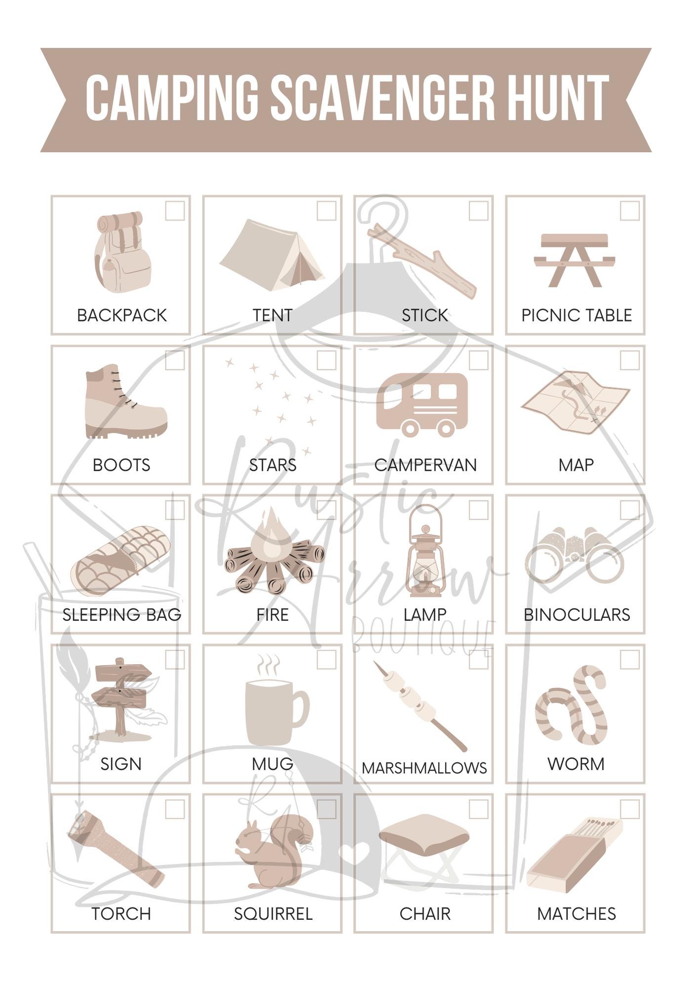 Kids Scavenger Hunt Bundle - Etsy