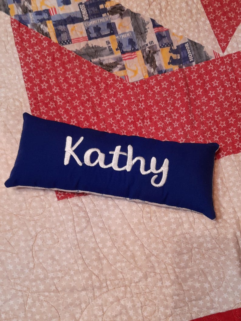 Custom Small Rectangular Pillow/ Lumbar Support/neck Pillow - Etsy