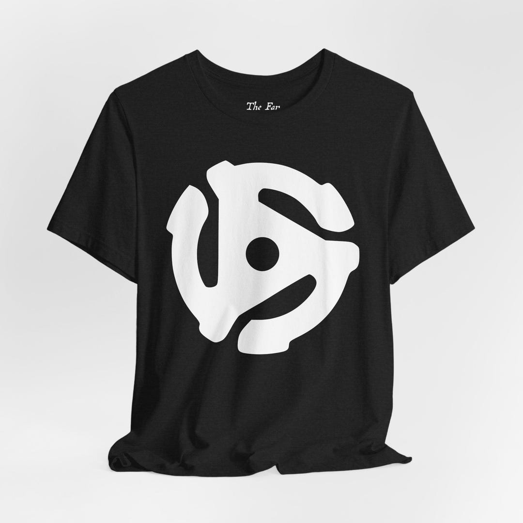 45 RPM Spider Adapter - A Great Jersey Tee for Vinyl Record Lovers ...