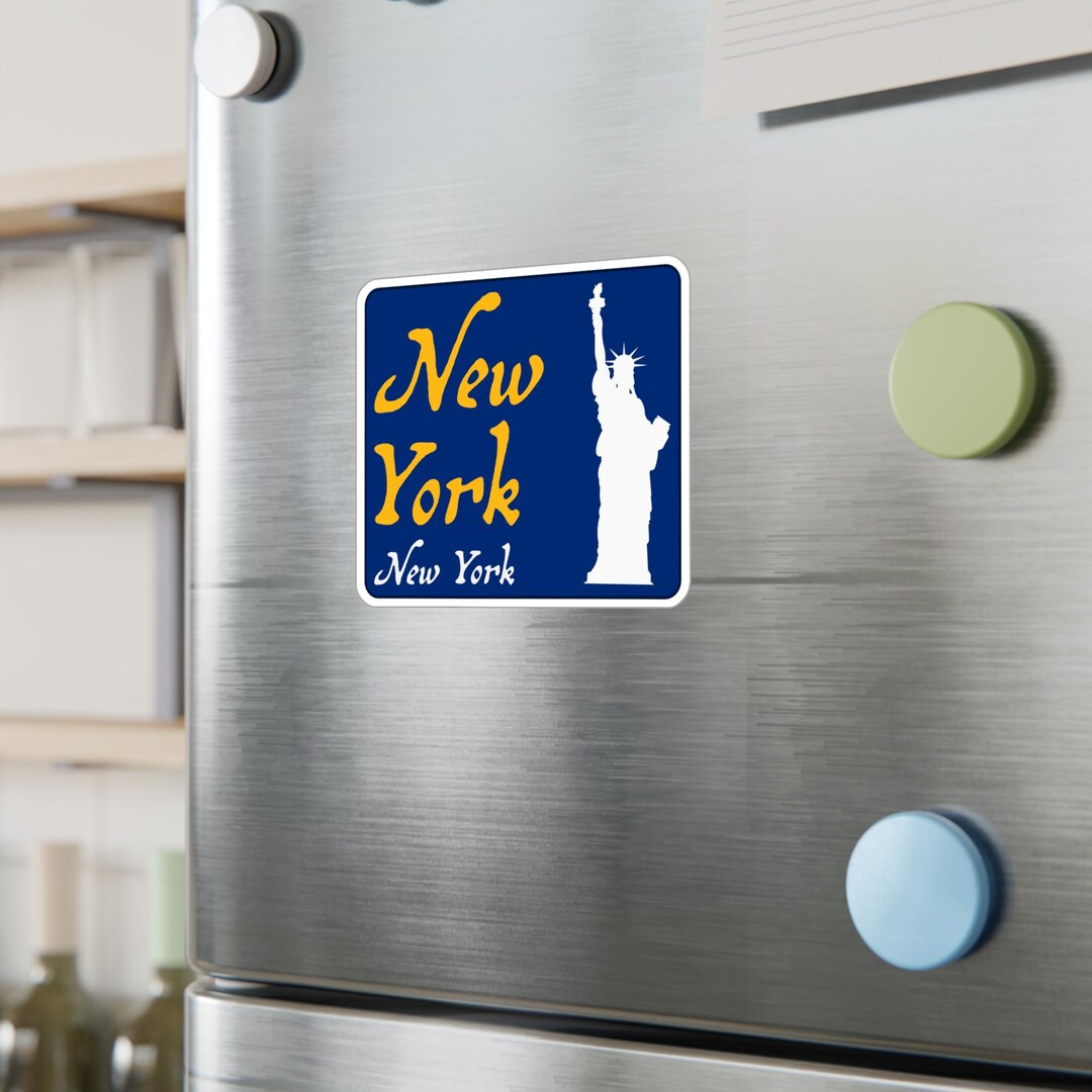 New York Travel Sticker for Laptop, Suitcase, Car, Water Bottle ...