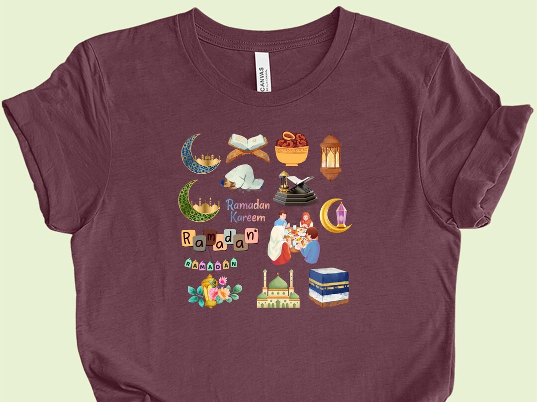 Ramadan Mubarak Tshirt | Ramadan Kids Tee | Family Ramadan Shirt ...