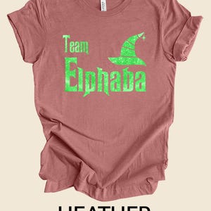 Team Elphaba T-shirt | Wicked Changed for Good Tshirt | Emerald Oz City ...