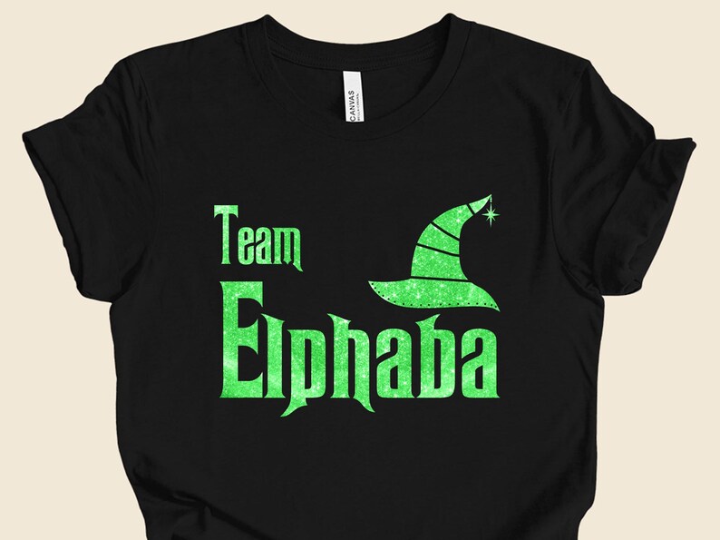 Team Elphaba T-shirt | Wicked Changed for Good Tshirt | Emerald Oz City ...