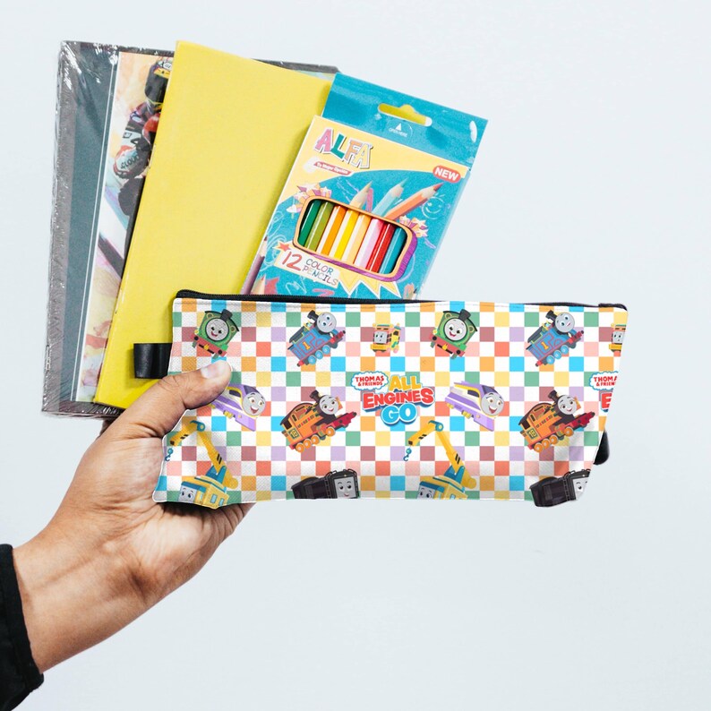 Thomas and Friends All Engines Go Seamless Pattern, Repeating Digital ...