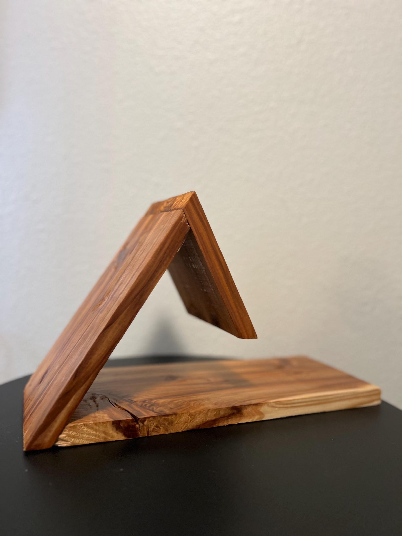 Book Holder Solid Cedar | Bookmark Stand | Angled Book Holder | Place ...