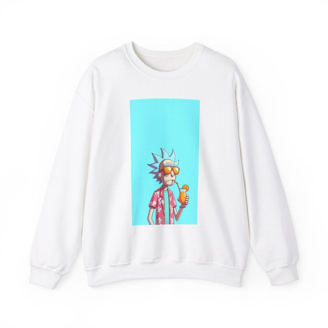 Rick and Morty's Rick Sweatshirt, Unisex Jumper, Cozy Crewneck ...