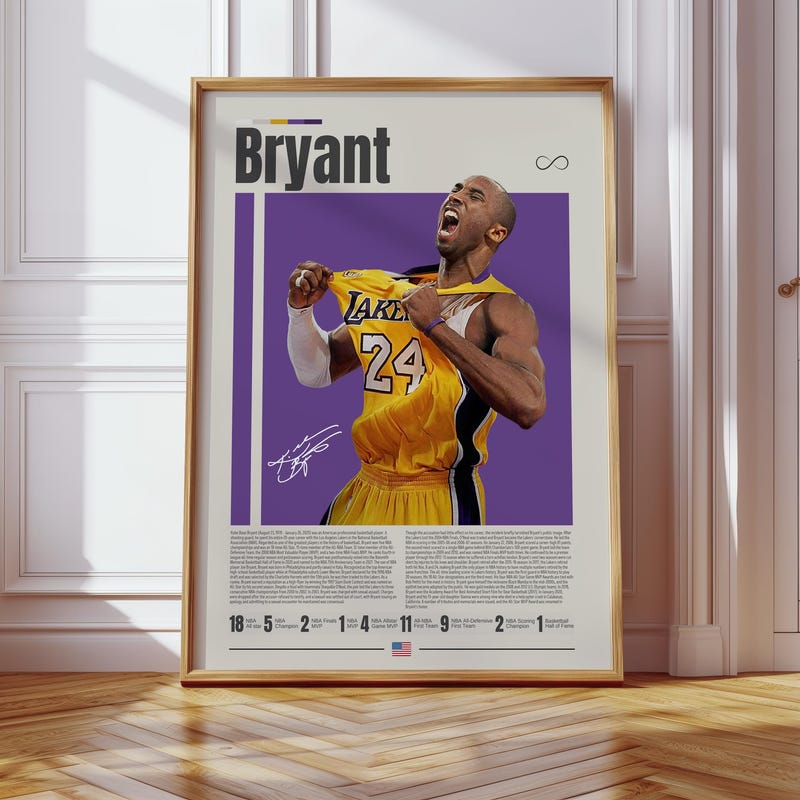 Kobe Bryant - Etsy