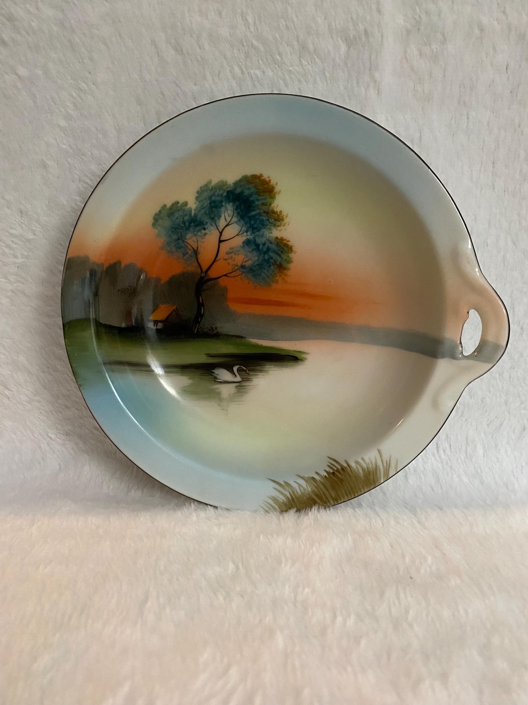 Noritake Vintage Candy Dish Hand Painted 6” - Etsy