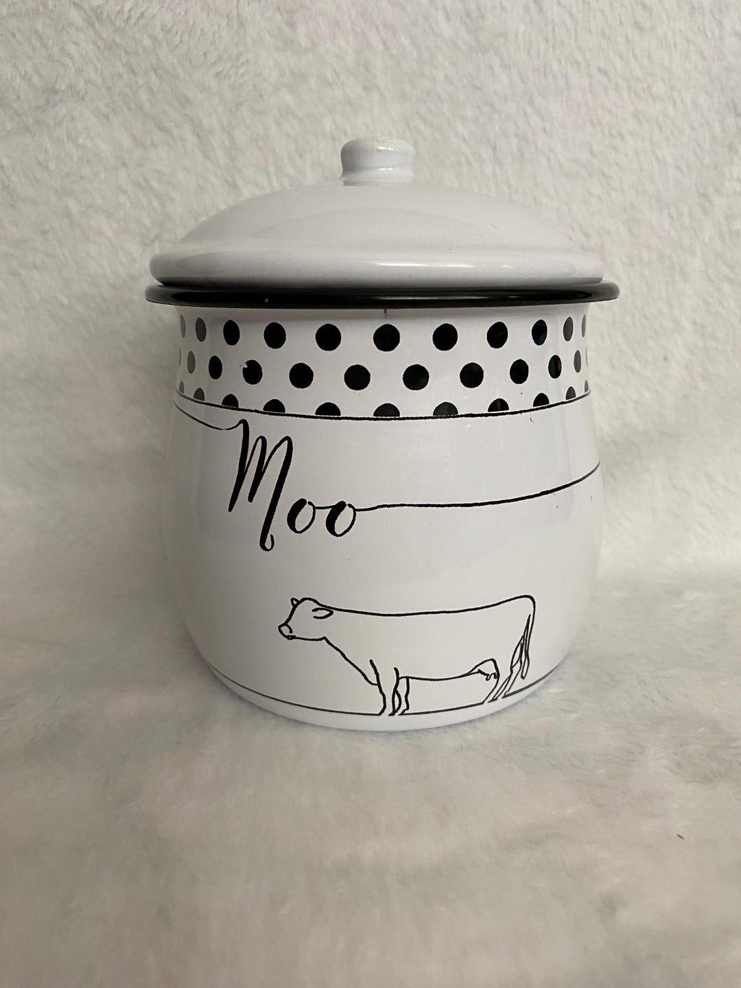Moo Container With Lid - Etsy