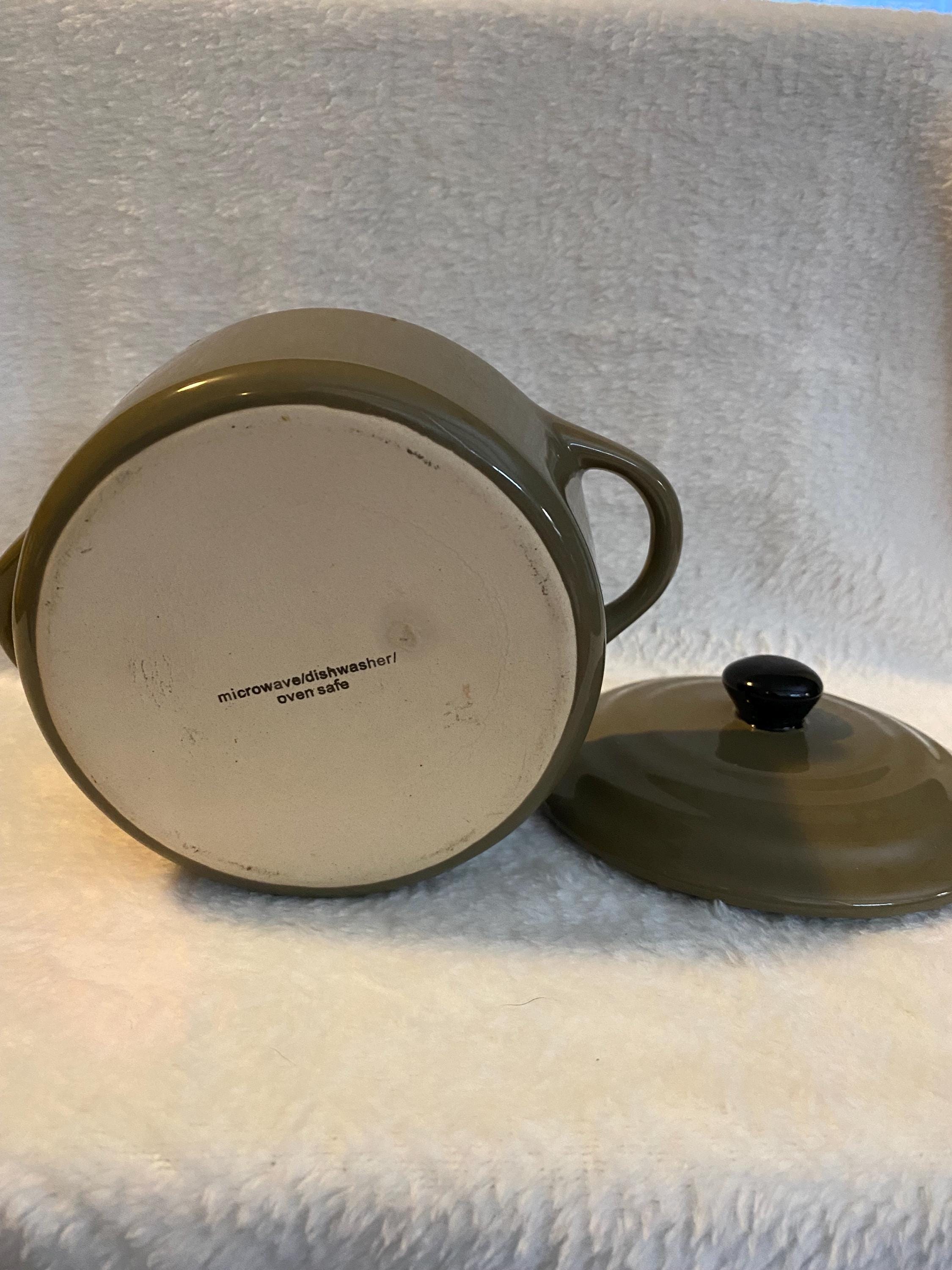 Mini Baker With Lid Green Color Microwave Dishwasher Oven Safe - Etsy