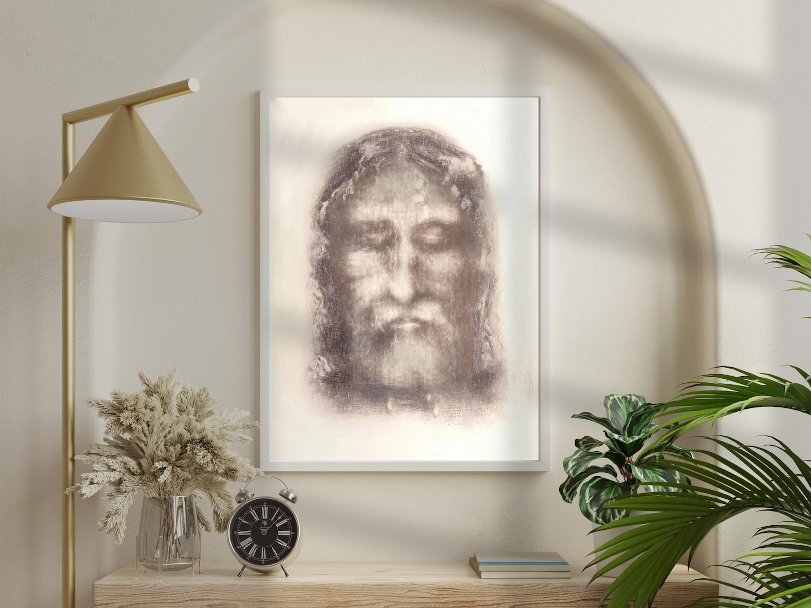 Holy Shroud Face Sketch - Real Face of Jesus, the Shroud of Turin ...
