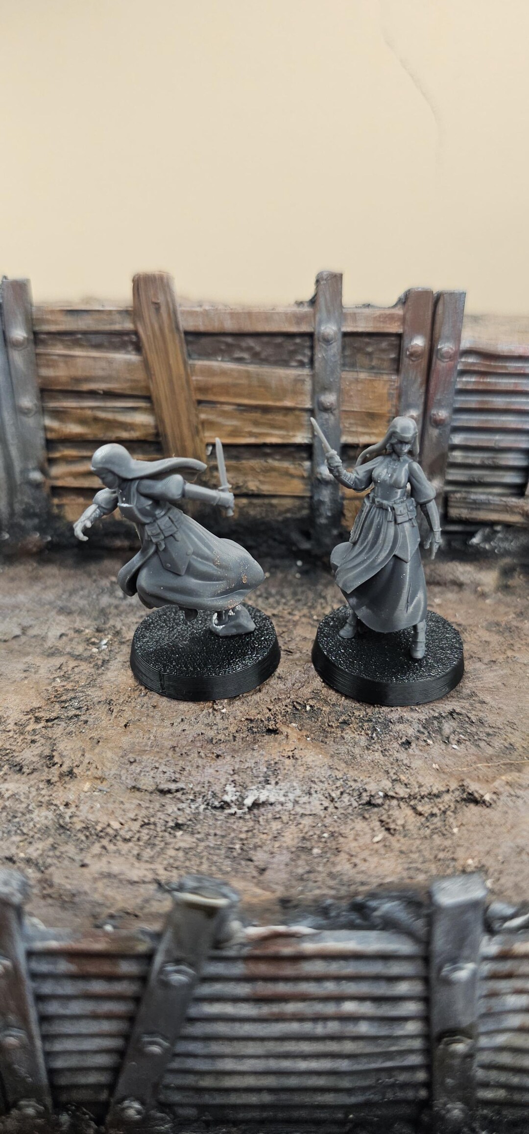 Trench Medic - 3D Printed Miniature - Wargaming - Trench Grimdark - Etsy