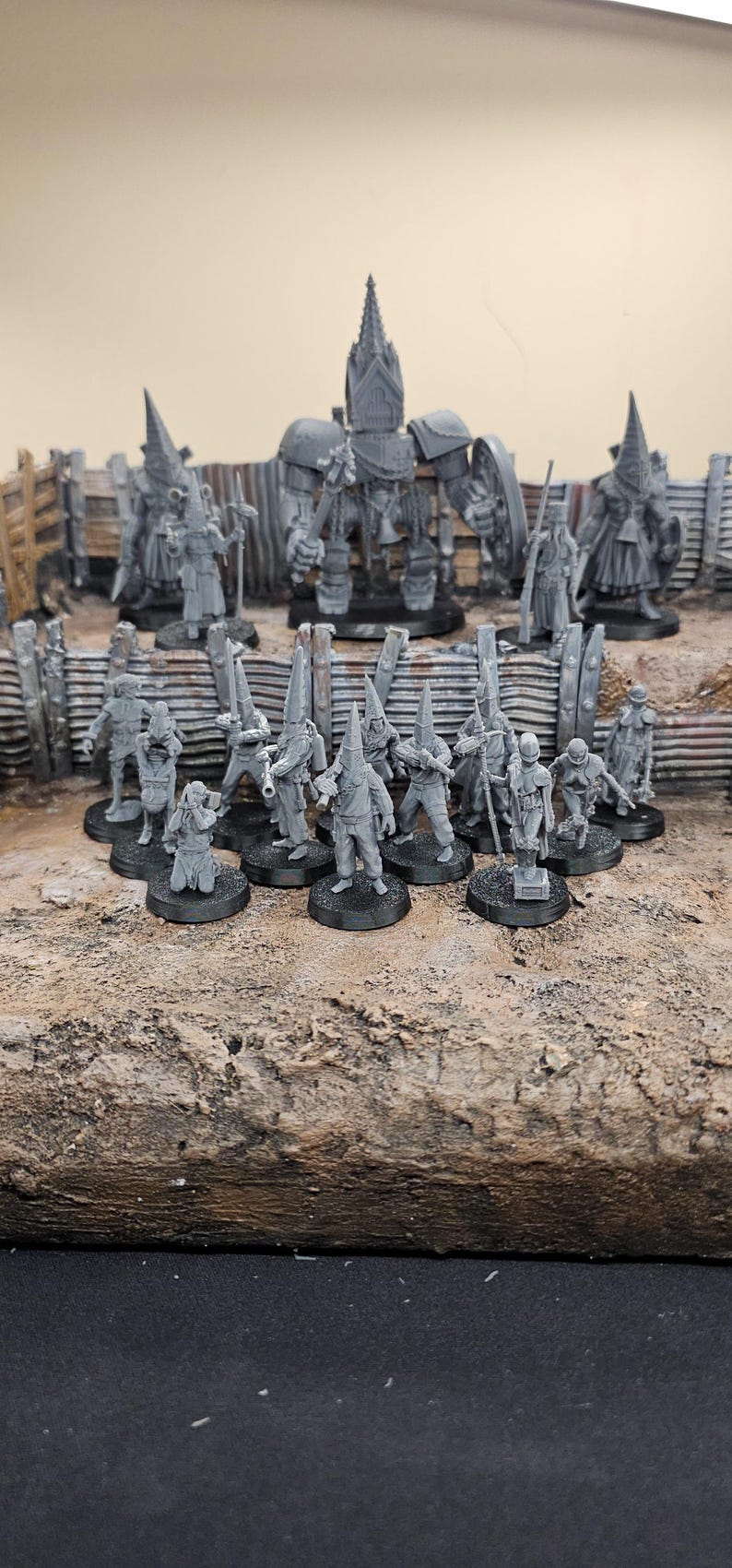 Trench Warfare Pilgrims Warband – 17x Resin Miniatures – Grimdark Army ...