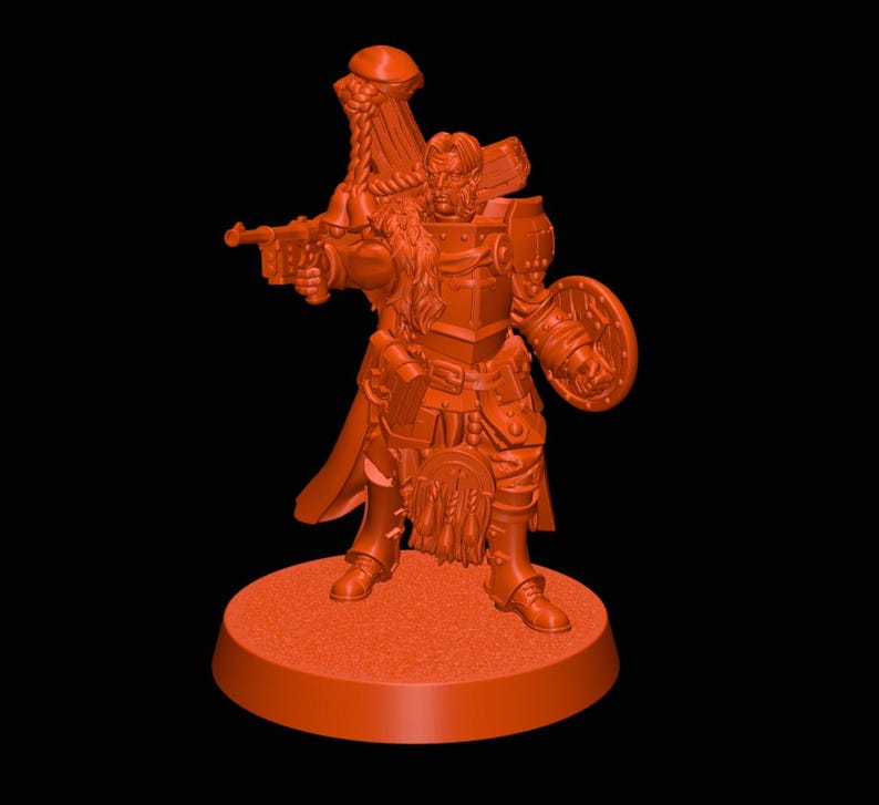 Trench Highlanders Warband - 3D Printed Miniature - Wargaming - Trench ...