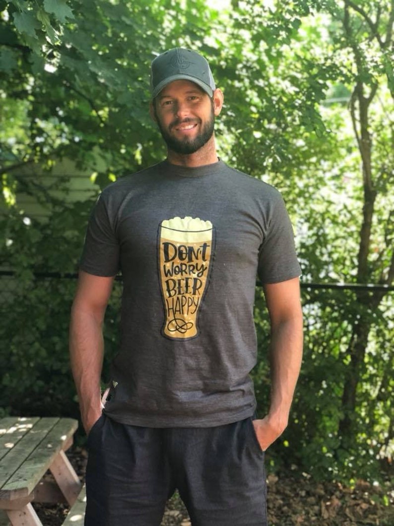 Don't Worry Beer Happy Built in Pop Top Beer Bottle - Etsy