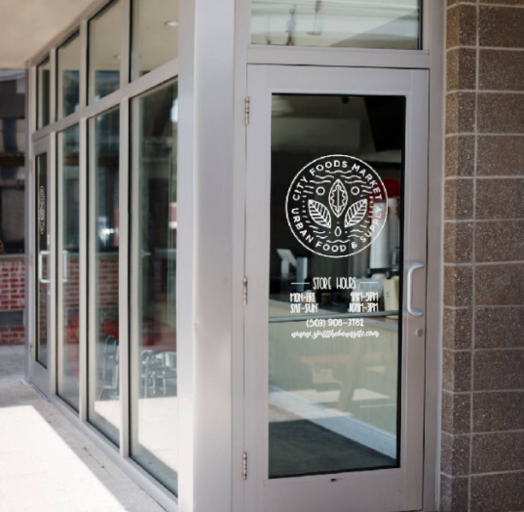 Store Hours Decal-custom Brick Mortar Decal-small Shop-business Owner ...