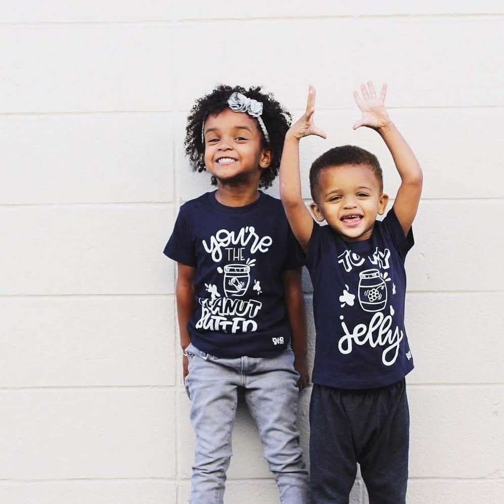 Matching Best Friend Tees Twins You're the Peanut Butter - Etsy Canada