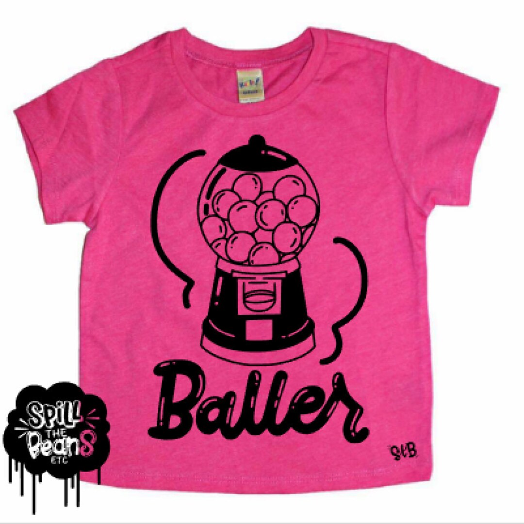 Baller, Baller Shirt, Kids Tee, Baby Bodysuit, Trendy Kids, Funny Kids ...