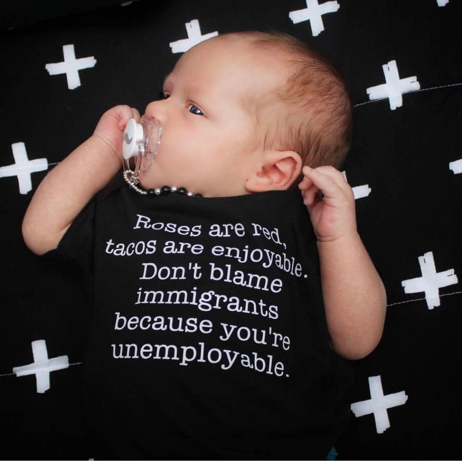 Roses Are Red Funny Humanitarian Liberal Left Kid's Trendy Tee or ...