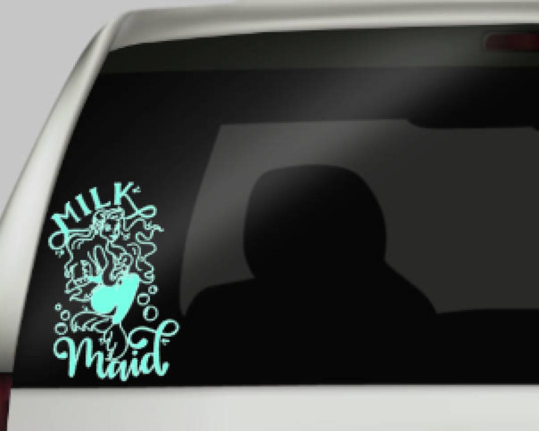 The ORIGINAL Milk Maid©™ Car Laptop Decal Breastfeeding Milk Mermaid ...