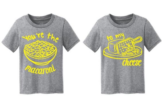 Matching Tees, Macaroni Cheese, Twins, Twins Clothes, Sibling Set, Best ...
