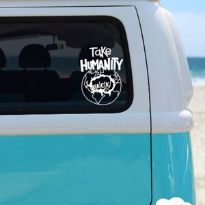 Humanity, Take Humanity Back, Humanity Decal, Car Decal, Vinyl Decal ...