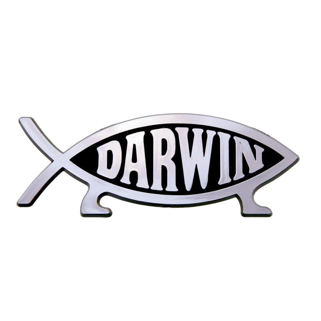 Darwin Fish 3D Emblems Adhesive or Magnetic - Etsy