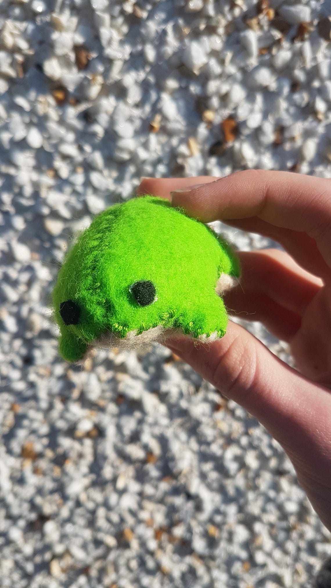 Handsewn Small Felt Frog Plushie Teddy - Etsy