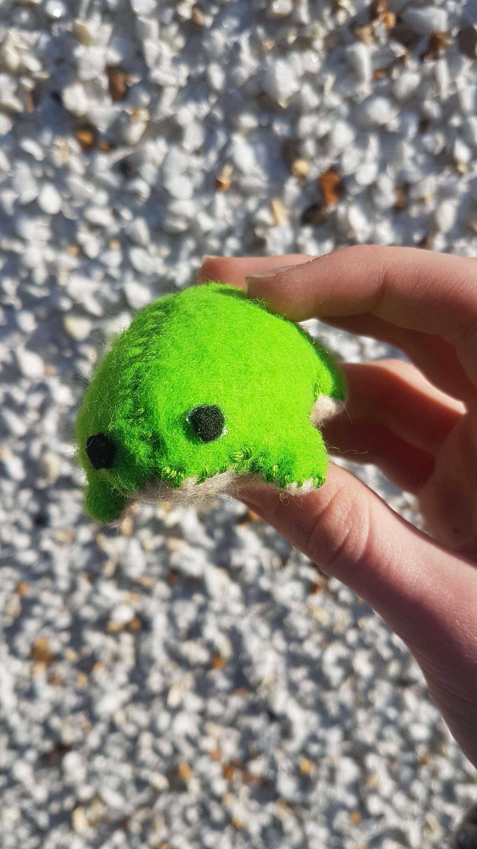 Handsewn Small Felt Frog Plushie Teddy - Etsy