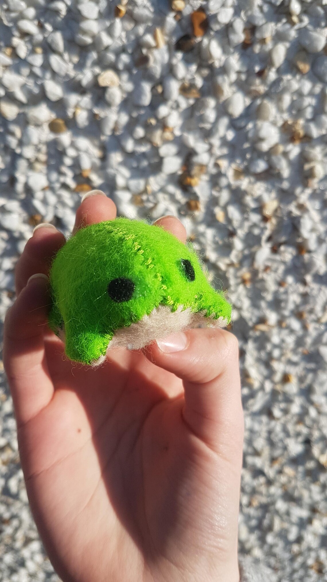 Handsewn Small Felt Frog Plushie Teddy - Etsy
