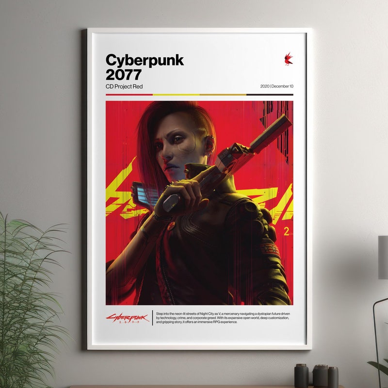 Cyberpunk Wall Art - Etsy