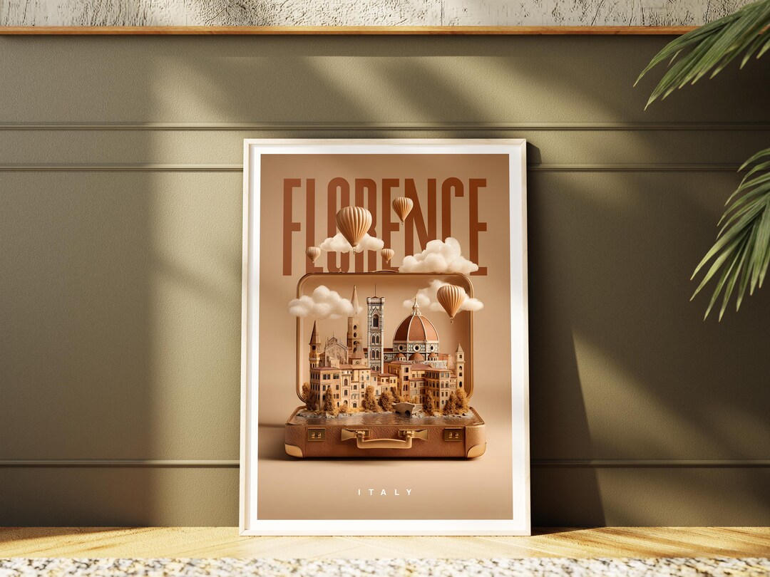Florence Prints - Florence Poster - Italy Travel Prints - Florence City ...