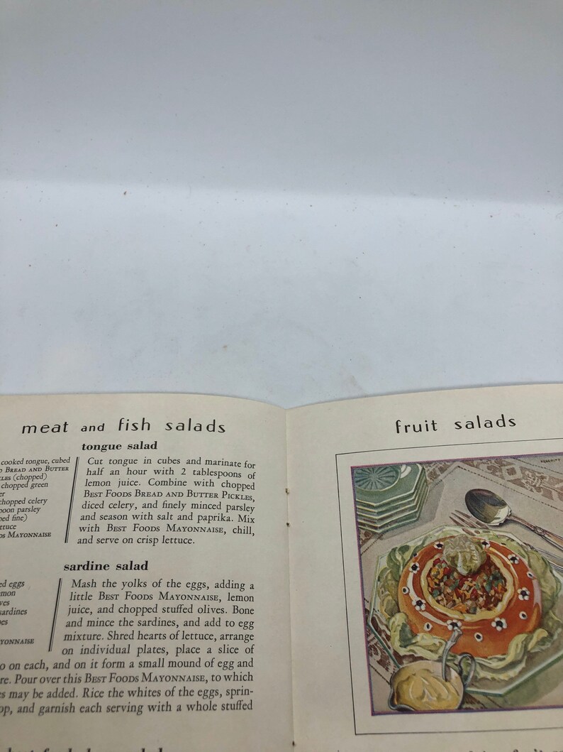 The Best Foods Salad Bowl Recipes Cookbook - Etsy