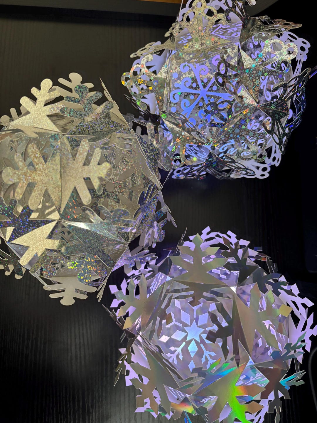 Holographic Snowball Lantern - Etsy