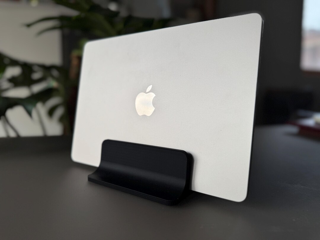 3d-printed Vertical Laptop Stand – Space-saving Tablet Holder - Etsy
