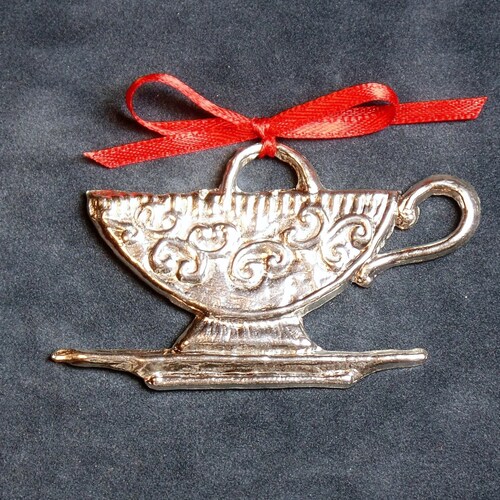 Pewter Tools Ornament/ Hammer & Saw - Etsy