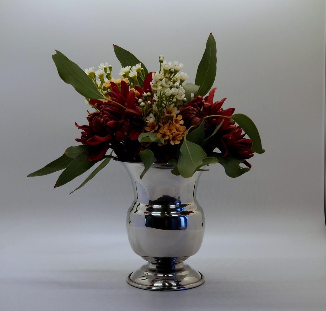 Handmade Pewter Flower Vase 2 - Etsy