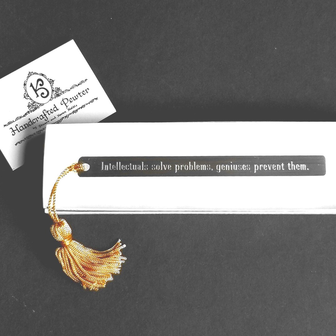 Intellectuals Solve Problems, Geniuses Prevent Them. - Albert Einstein ...