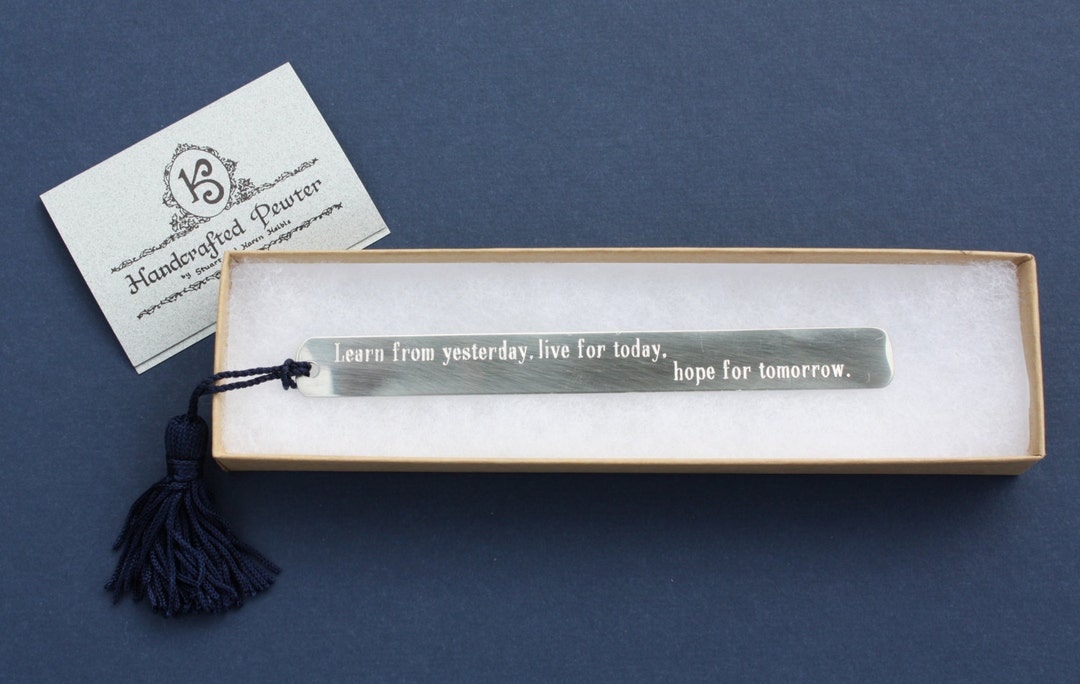 Learn From Yesterday, Live for Today, Hope for Tomorrow. - Albert ...