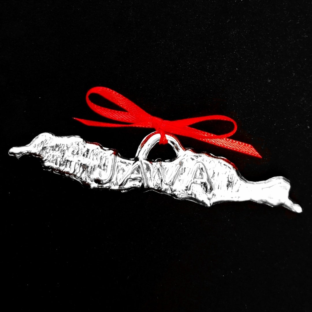 Pewter Java Ornament, Made in the U.S.A. - Etsy