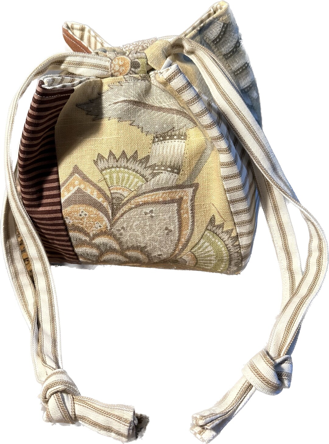 Japanese Rice Bag, Komebukuro Bag, Lunch Bag, Handbag, Project Bag ...