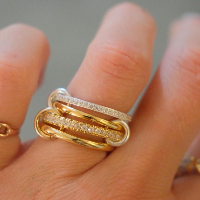 Connected Ring - Etsy