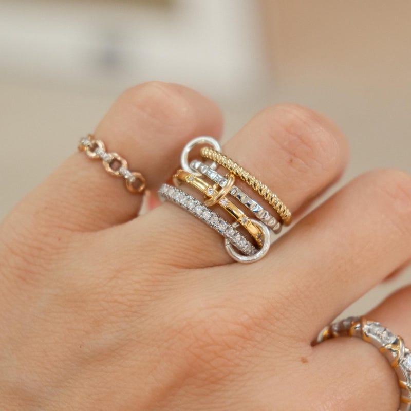 Connected Ring - Etsy