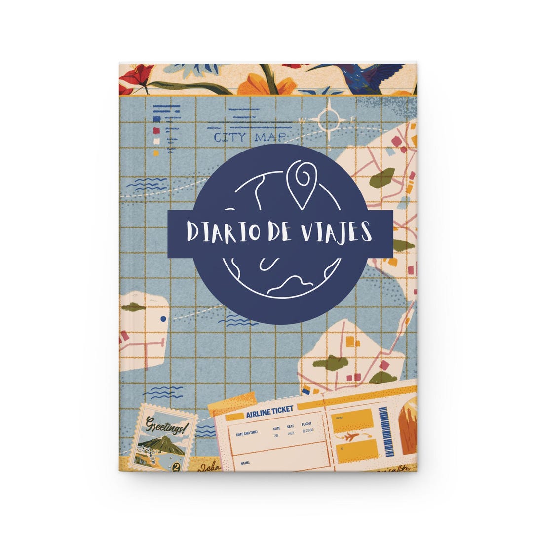 Journal, Adventure Diary, Vintage Map Notebook, Travel Planner, Gift ...