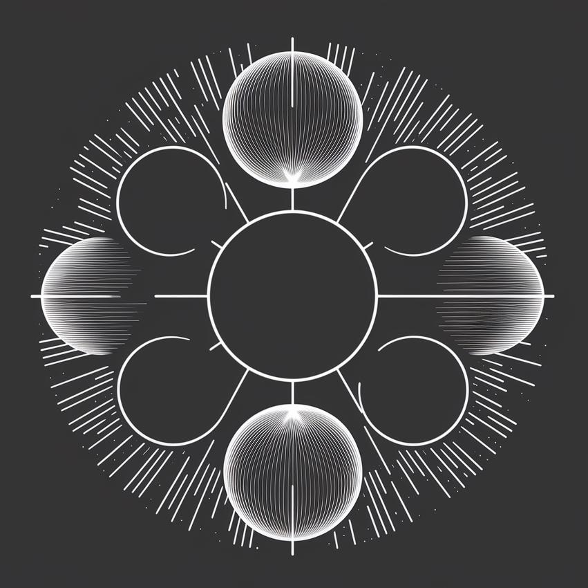 Celestial Moon Phase Line Art | Boho Space Design | Intricate Moon ...