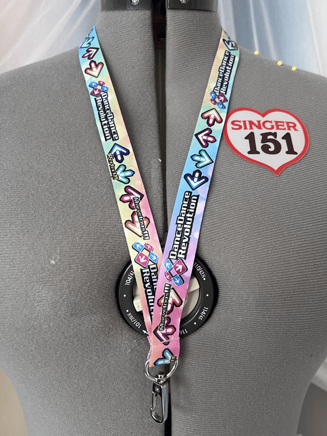DDR Dance Revolution Game Lanyard for Keychain or Badge - Etsy