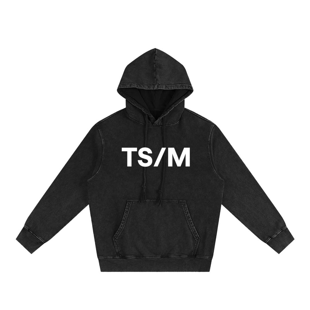 TSM Heavyweight Snow Washed Hoodie - Black - Etsy