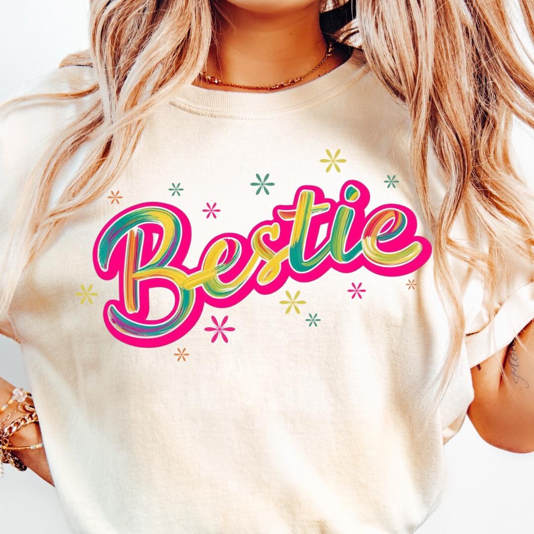 Bestie PNG, Brushstroke Bestie PNG, Bestie PNG, My Bestie, Bestie Shirt ...